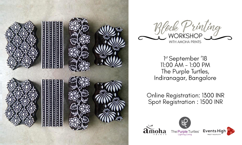 Block Printing — The Purple Turtles - Online Home Decor Store