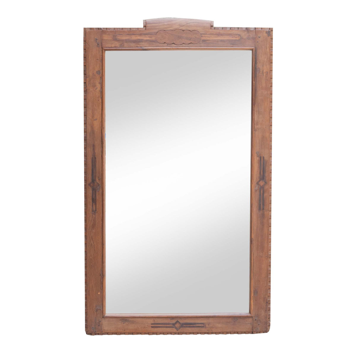 Buy Mirrors | Darpan Teak Wood Miirror Frame | Shop At The Purple ...