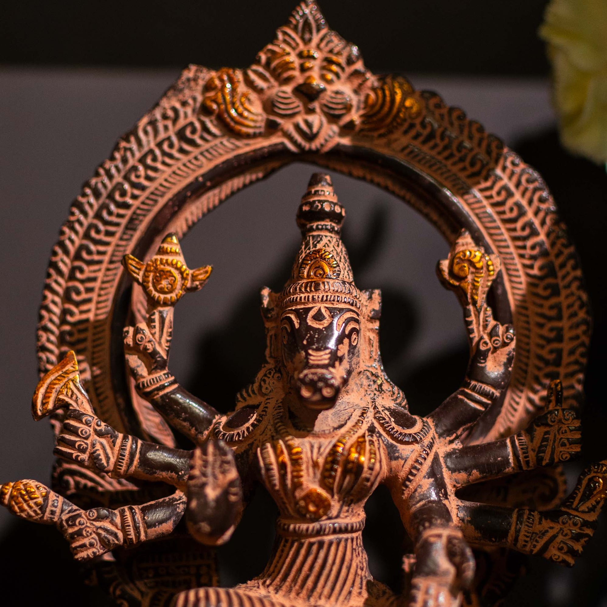 Buy Artefacts | Brass Varaha Figurine - Symbol of Protection and ...