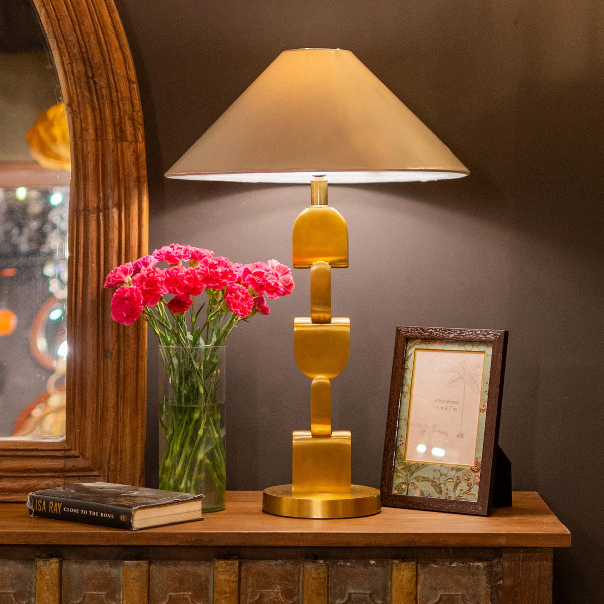 Buy Table Lamp | Solasta Cast Aluminum Table Lamp | Shop at The Purple ...