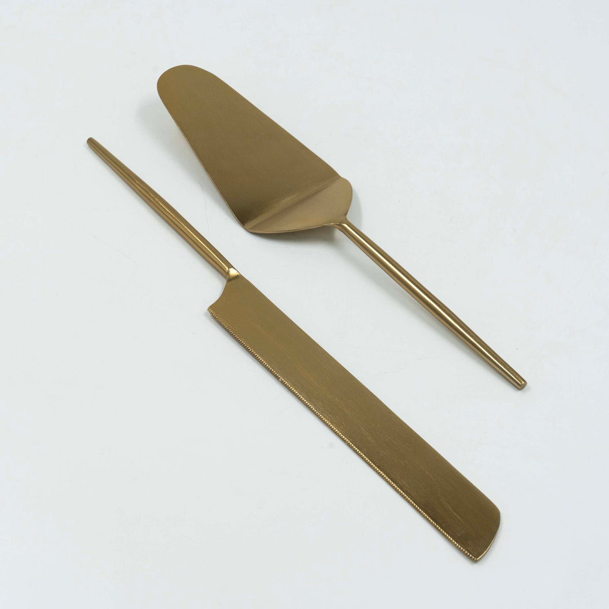 Buy Serverware | Idayat Gold Minimal Cake Server (Set of 2) | Shop at ...
