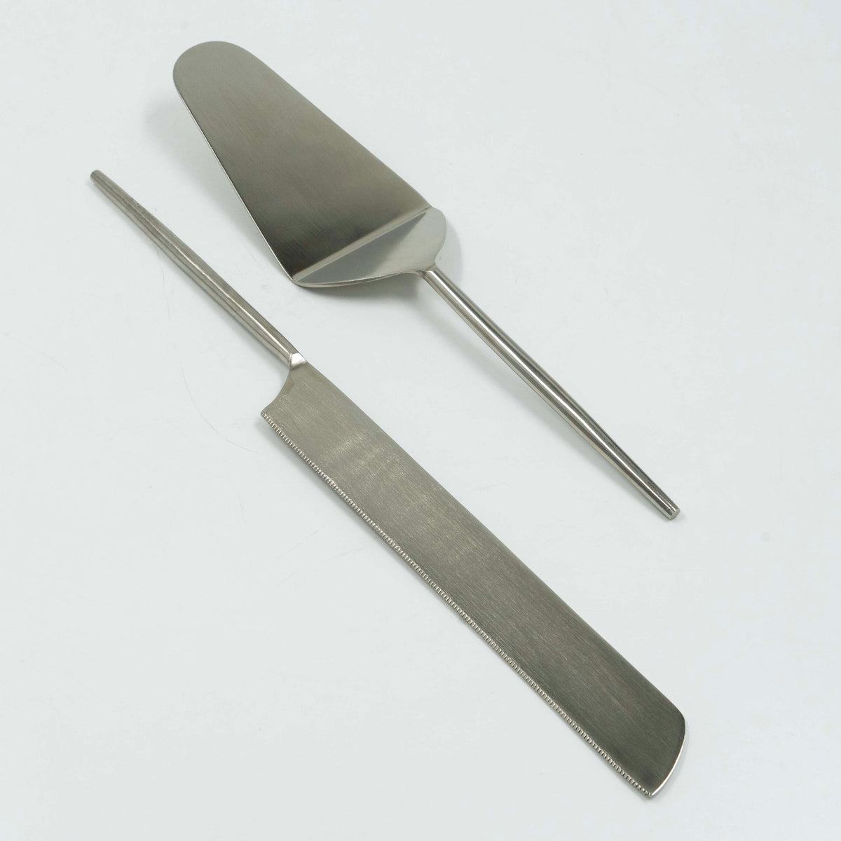 Buy Serverware | Idayat Silver Minimal Cake Server (Set of 2) | Shop at ...