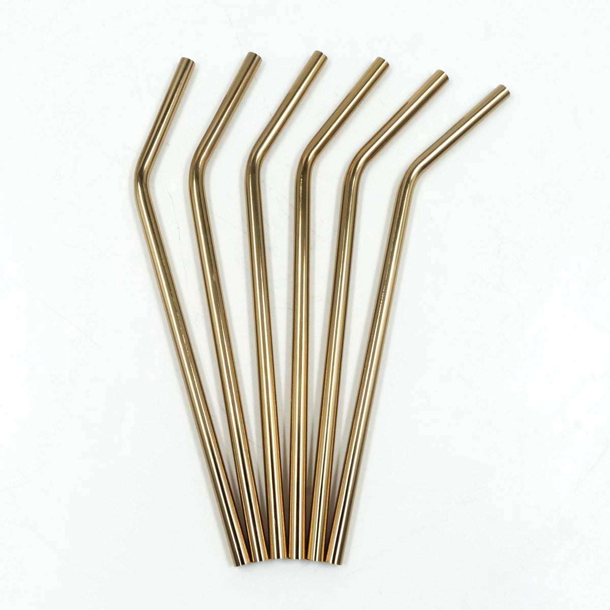 Buy Straws | Idayat Gold Minimal Straws (Set of 6) | Shop at The Purple ...