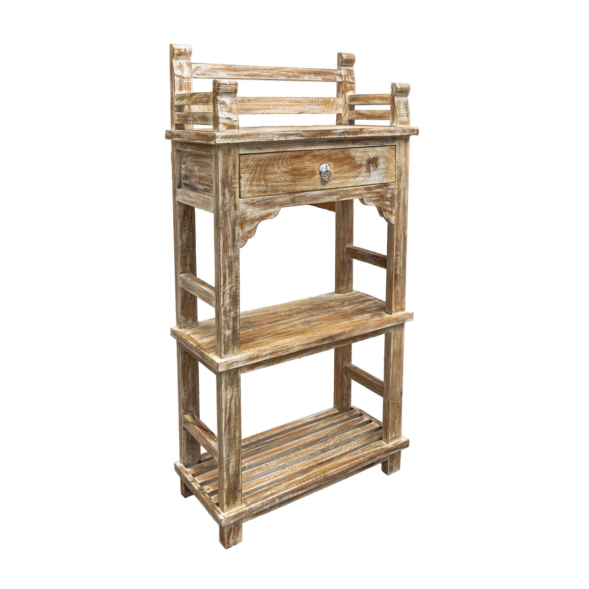 Buy Racks | Visha Mango Wood Rack Shelf | Shop at The Purple Turtles ...