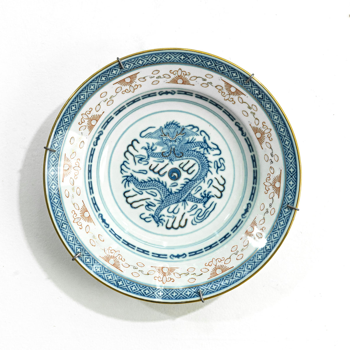 Buy Wall Plates | Rice Grain Chinese Plate | Shop at The Purple Turtles ...