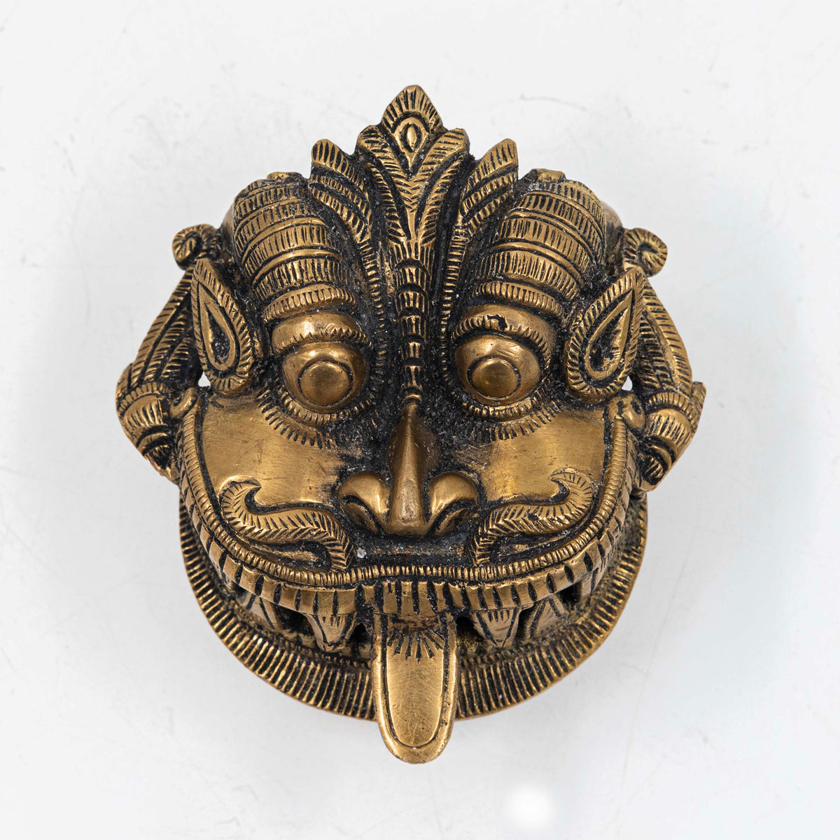 Yali Brass Heads — The Purple Turtles - Online Home Decor Store