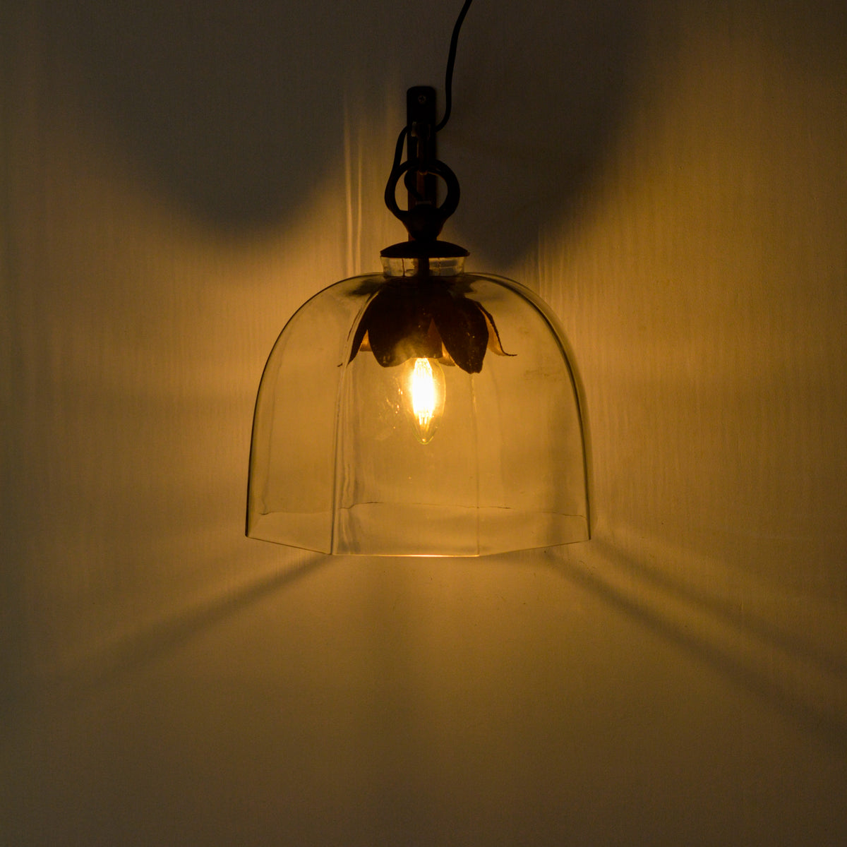 Buy Wall Lamp | Clara Glass Wall Light Flower | Shop at The Purple ...