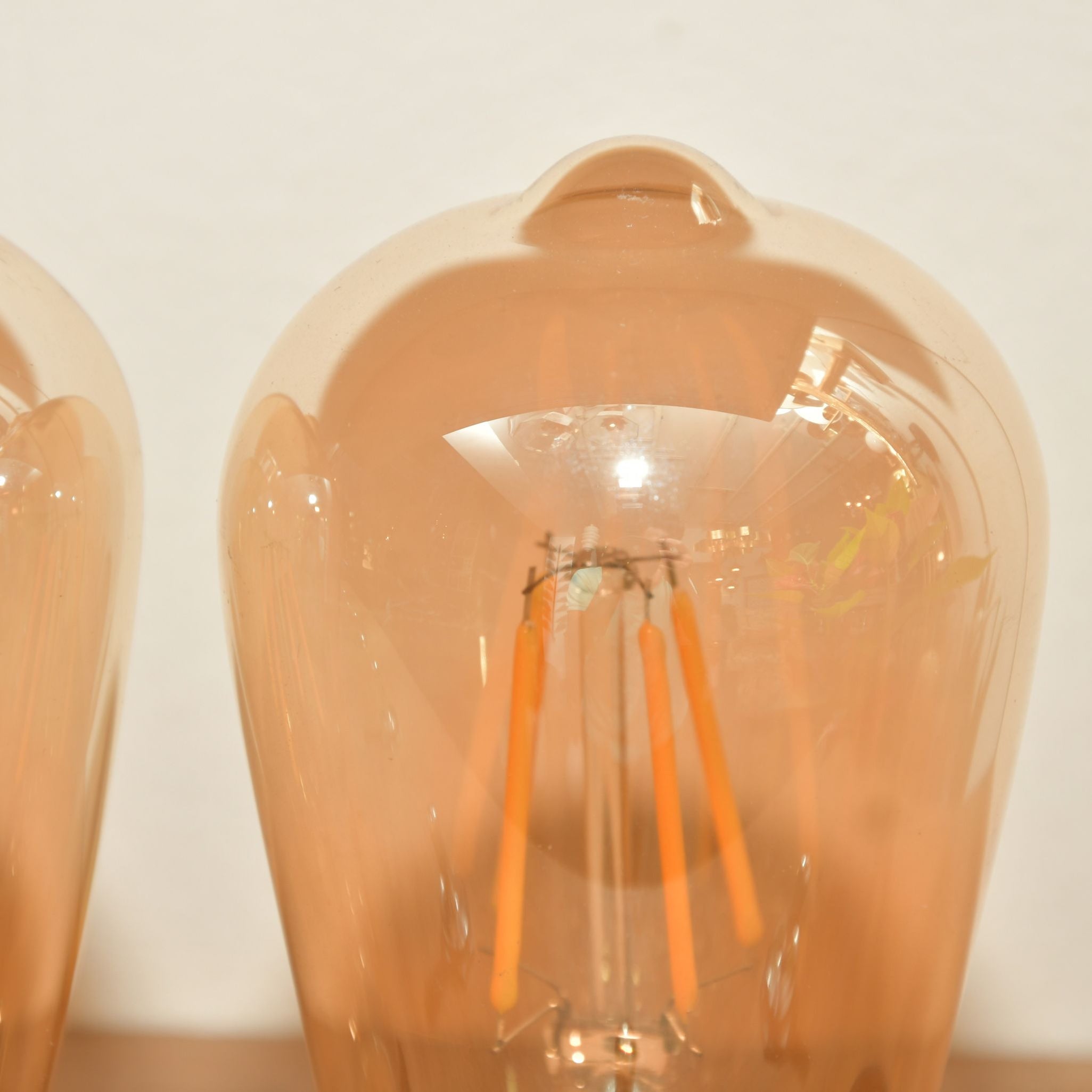 Buy Bulbs | Pear Amber LED Filament Bulb - Set of 2 | Shop at The ...
